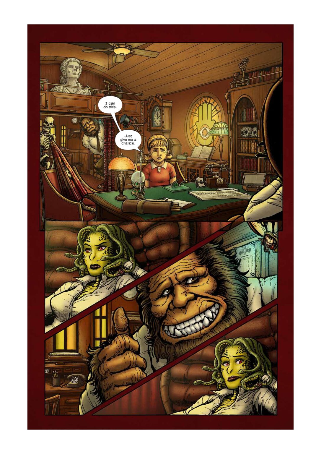 Miss Medusa’s Monstrous Menagerie #1 (review) - World Comic Book Review